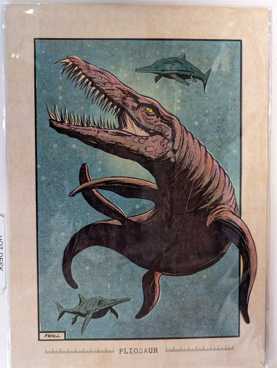 A3 Poster Print - The Sea Rex Comic poster Style 1 – The Etches ...